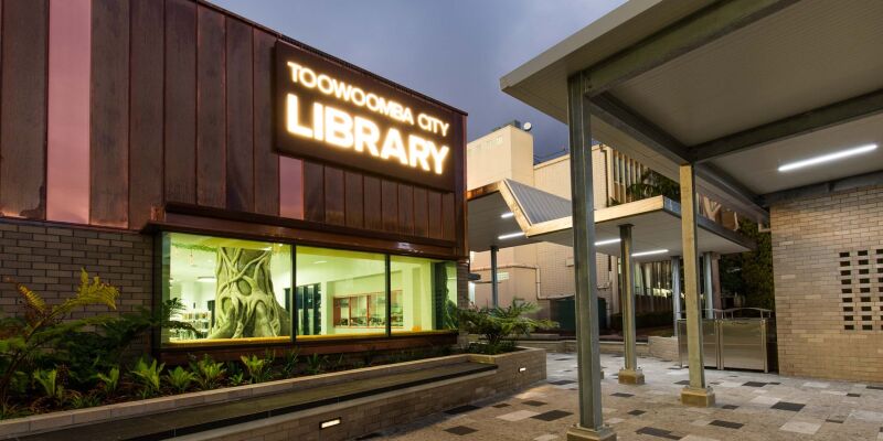 Toowoomba City Library - Hutchinson Builders