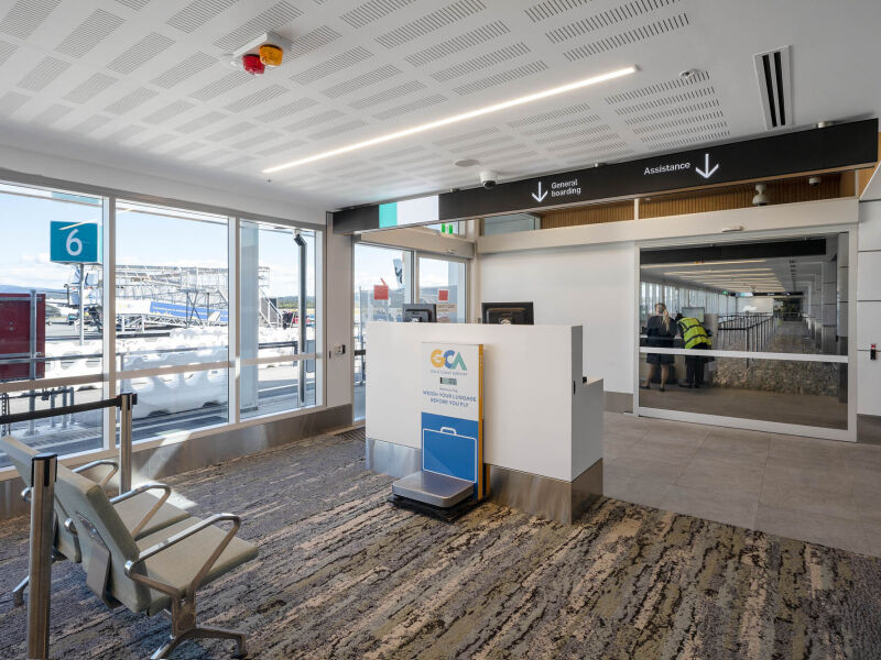 Gold Coast Airport Airside Processing Zone - Hutchinson Builders