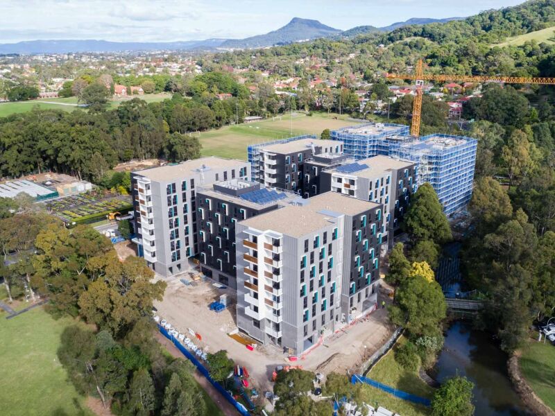 UOW Student Villages - Hutchinson Builders