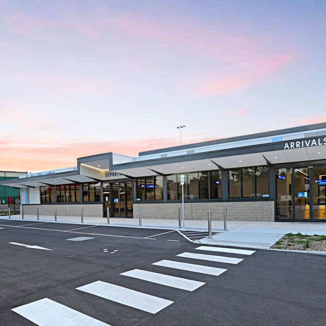 Shellharbour Airport Terminal - Hutchinson Builders